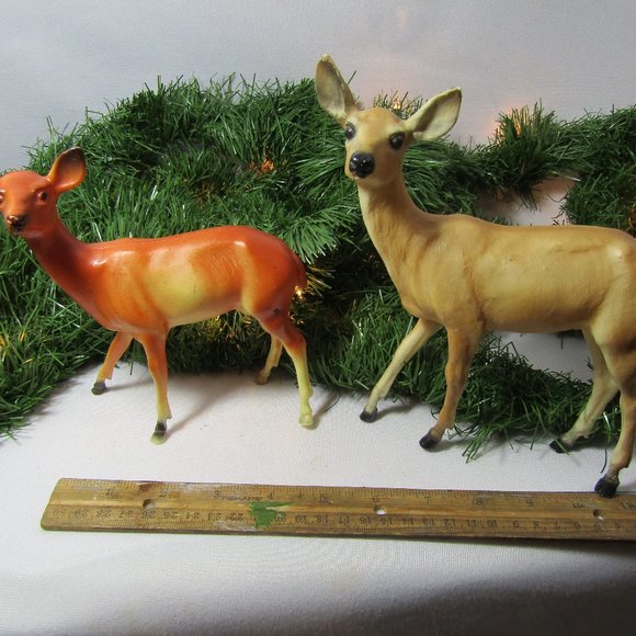 Vintage | Holiday | Plastic Deer | Poshmark